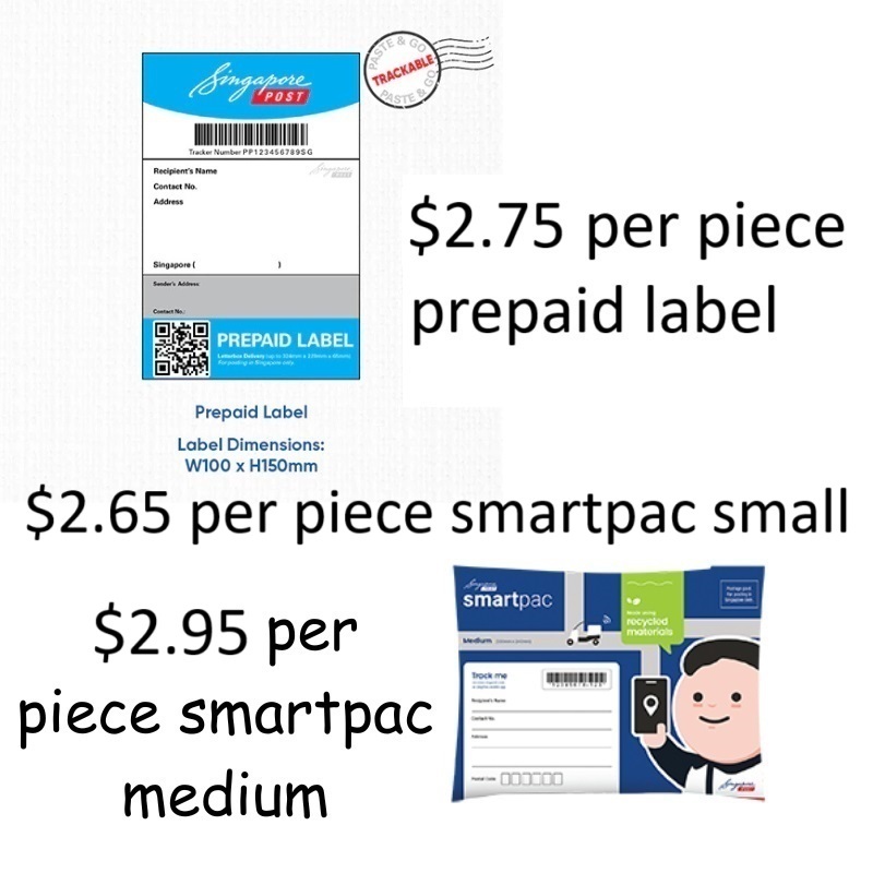 From $2.65 Cheapest Singpost Tracked letterbox prepaid labels or ...