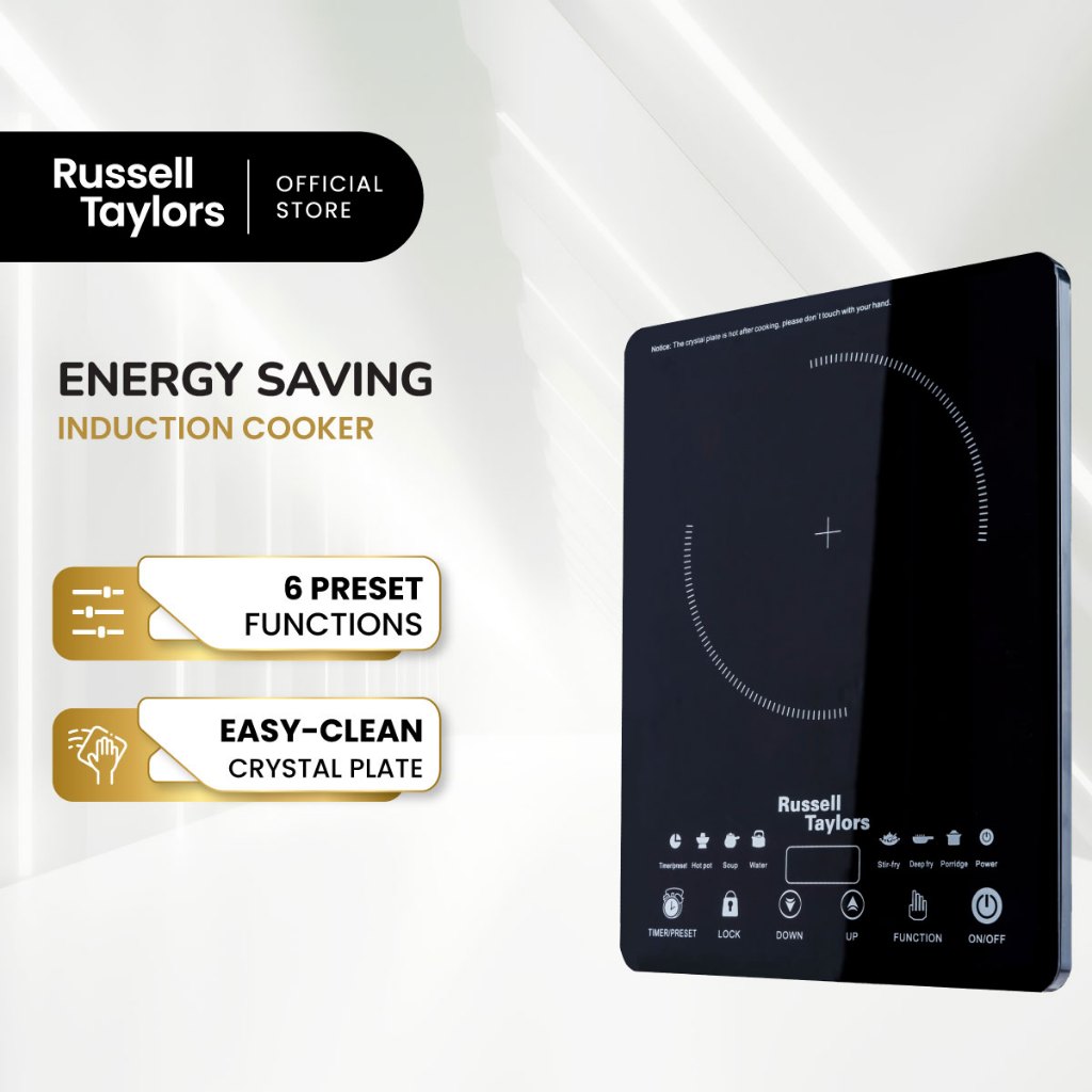 Russell Taylors 6 Programs Induction Cooker 2000W IC-10 | Shopee Singapore