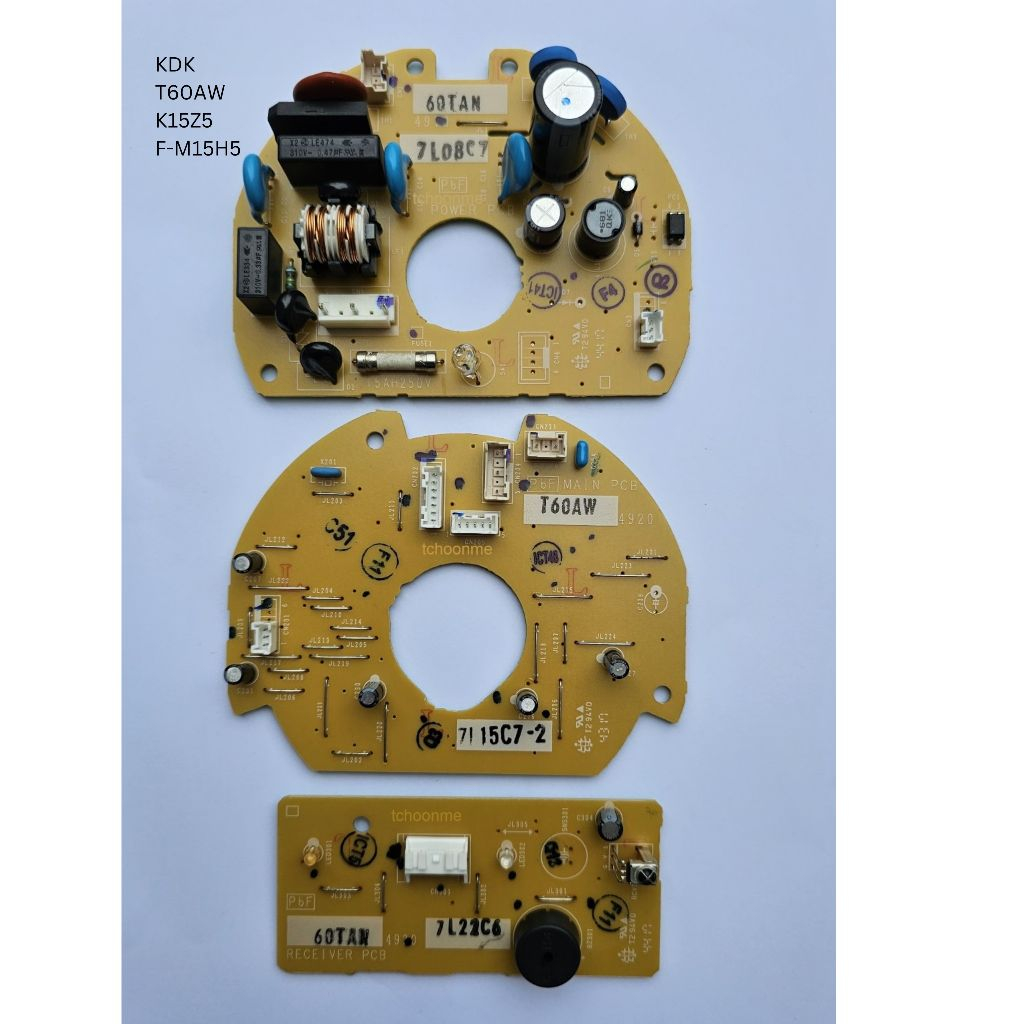 KDK Ceiling Fan PCB Board-T60AW/K15Z5/F-M15H5 | Shopee Singapore