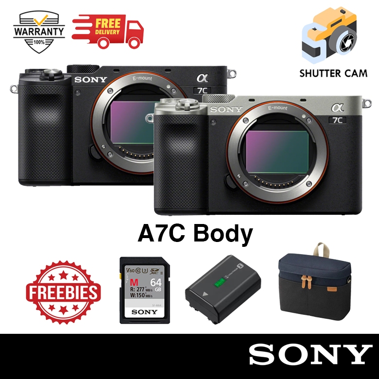 Sony ILCE-7C ( A7C ) Full Frame Mirrorless | Shopee Singapore