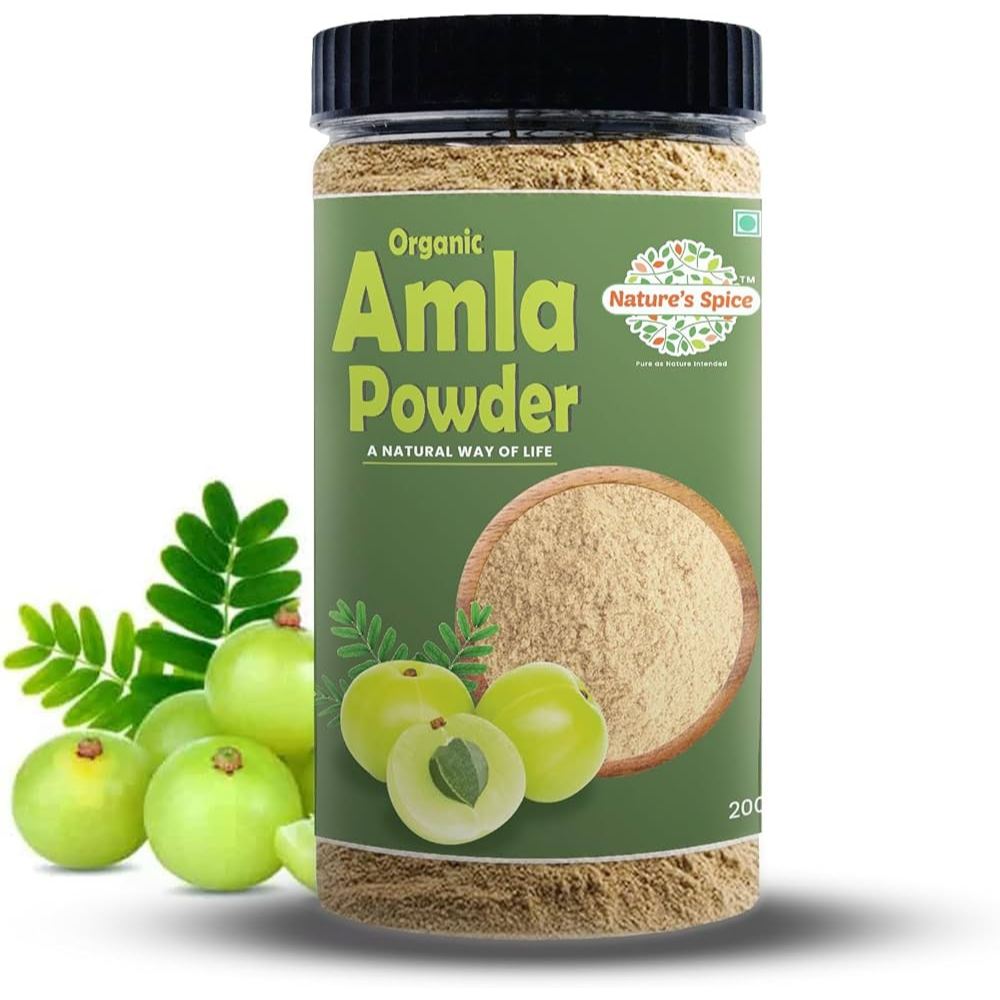 Organic Amla Powder 200g | 100% Pure Indian Gooseberry | Natural ...