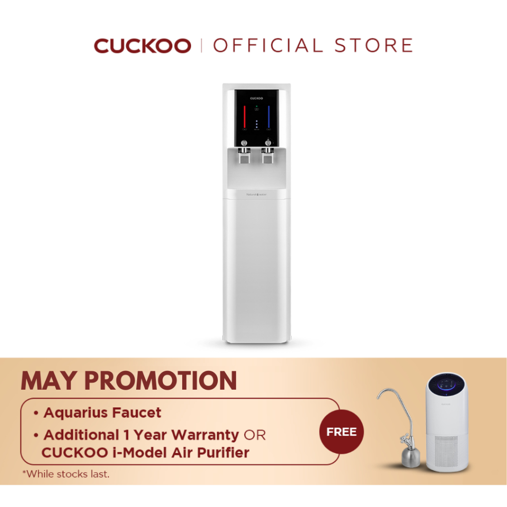 CUCKOO Queen Stand Water Purifier | Nano Positive Filter | Stainless ...