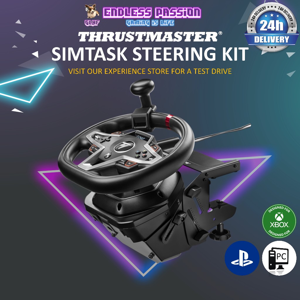 Thrustmaster Simtask Steering Kit | Shopee Singapore