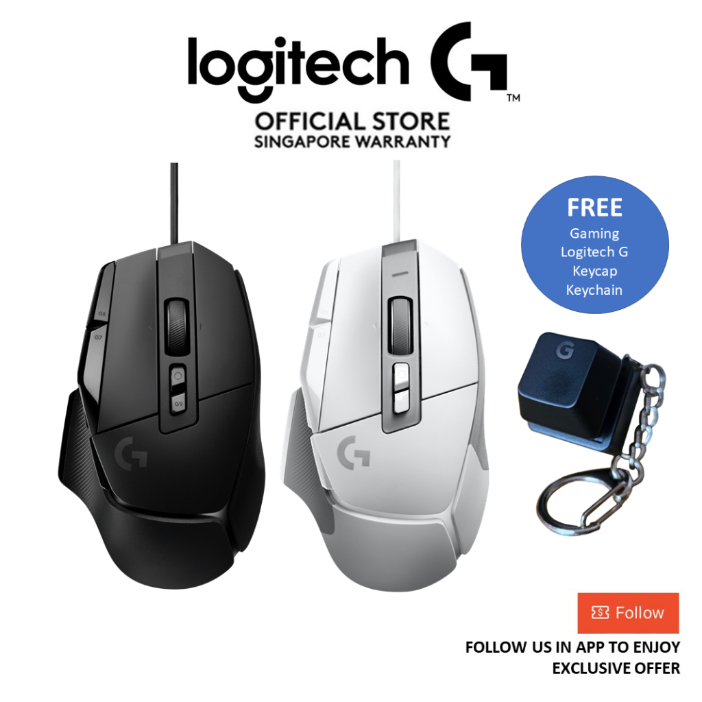 Logitech G502 X Wired Gaming Mouse - LIGHTFORCE hybrid optical ...