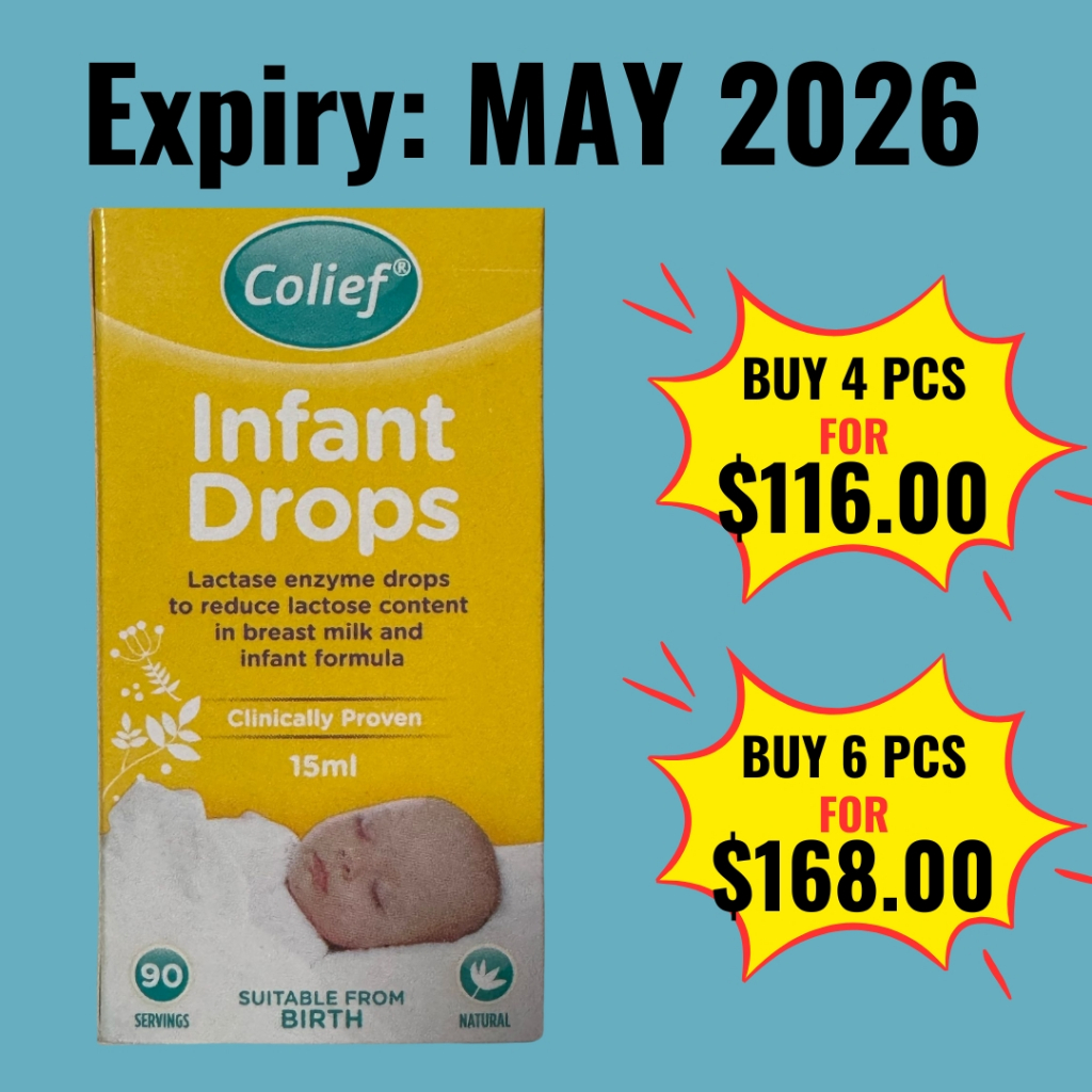 Colief Infant Drops 15ml Lactase Enzyme Drop Breast Milk Digestion ...
