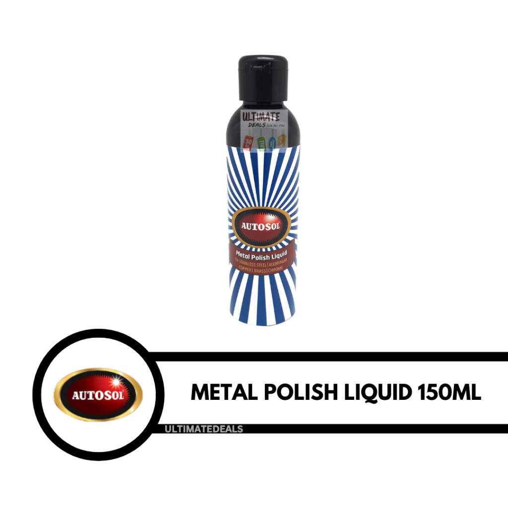 AUTOSOL Metal Polish Liquid for Stainless Steel , Aluminium, Metal ...