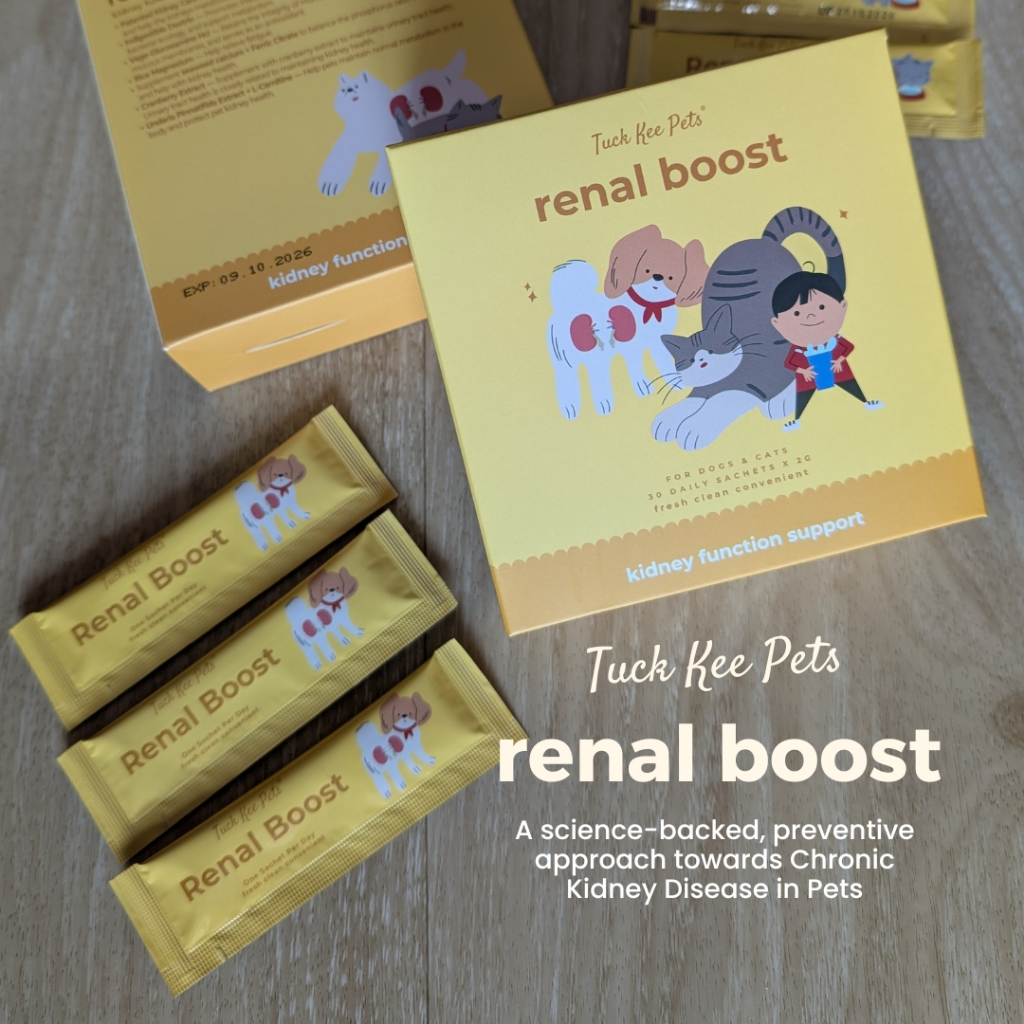 Tuck Kee Pets Renal Boost Kidney Support 60g Box of 30 Sachets | Shopee ...