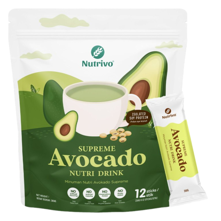 Avocado Multigrain Beverage (Nutrivo Brand) and Products | Shopee Singapore