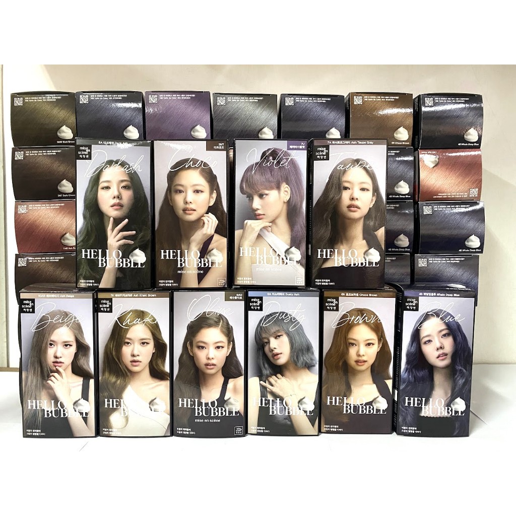[ SALE ] Mise en Scene Hello Bubble Primer Bleach/ 1B/3NT /7K/10AB ...