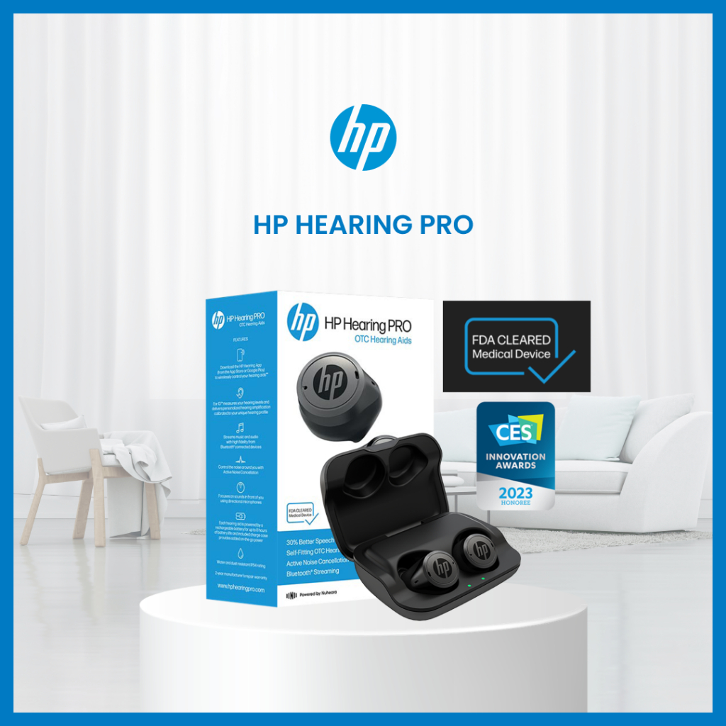 HP Hearing Aid Pro: Clarity and Comfort in Every Sound | Shopee Singapore