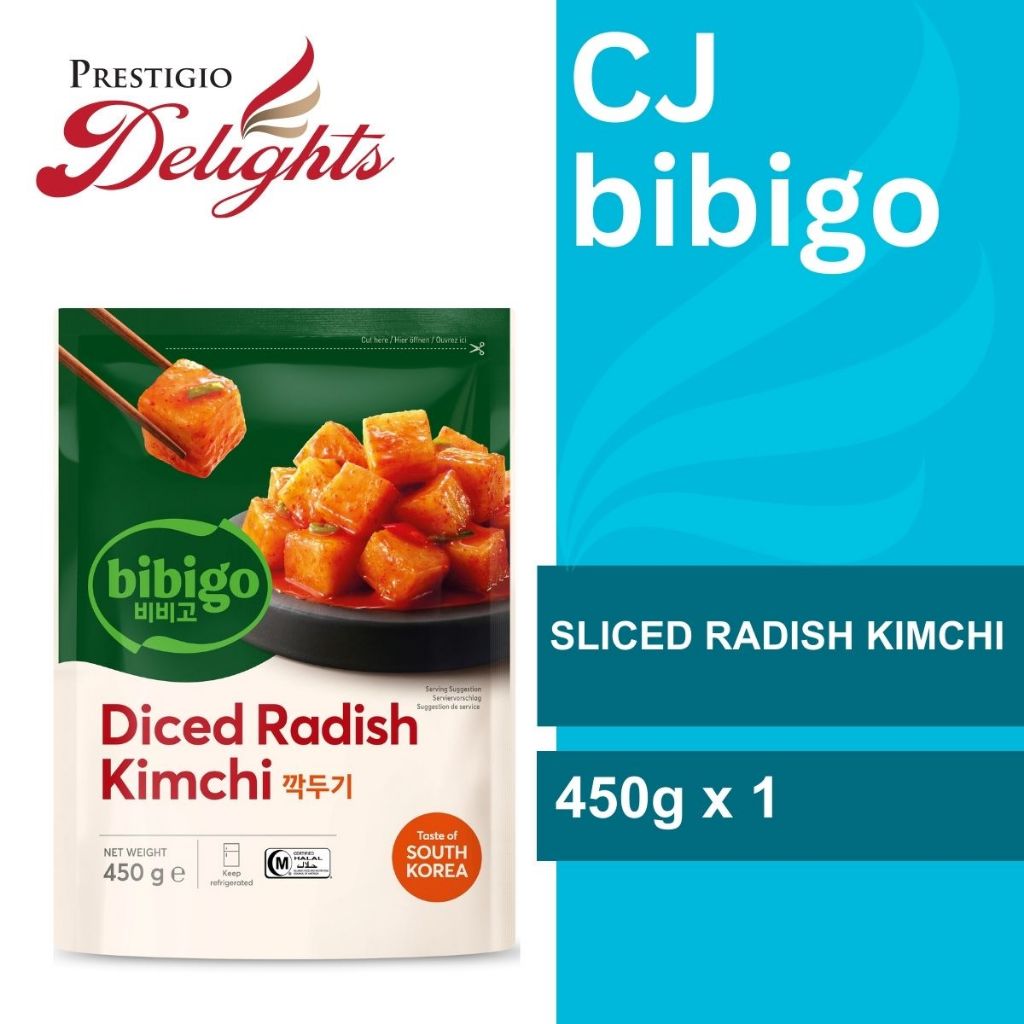 CJ bibigo Sliced Radish Kimchi 450G | Shopee Singapore