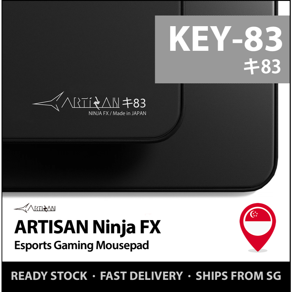 Artisan FX KEY-83 Gaming Mousepad (FX Ninja Series) | Shopee Singapore