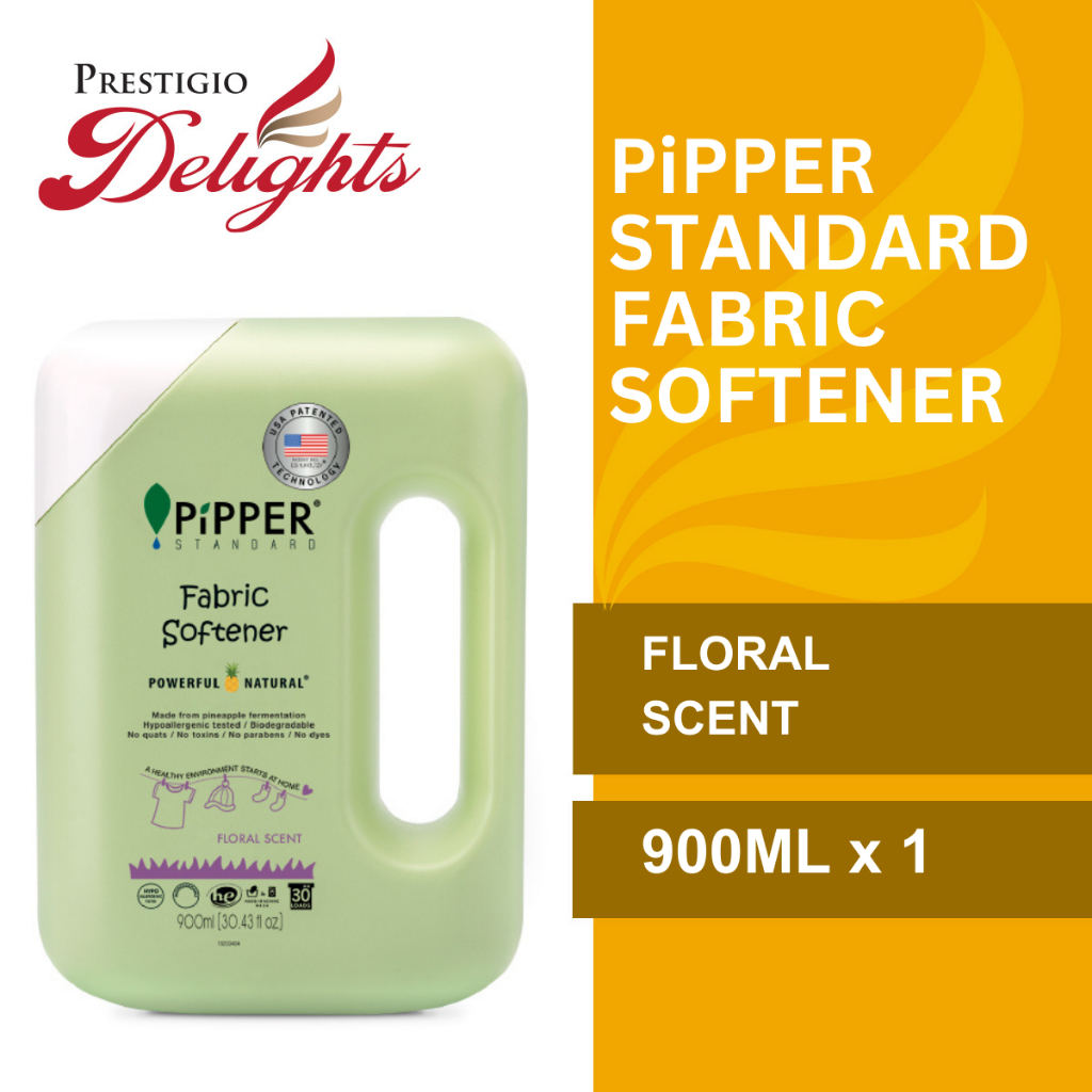 Pipper Standard Fabric Softener Floral Bottle 900ml | Shopee Singapore