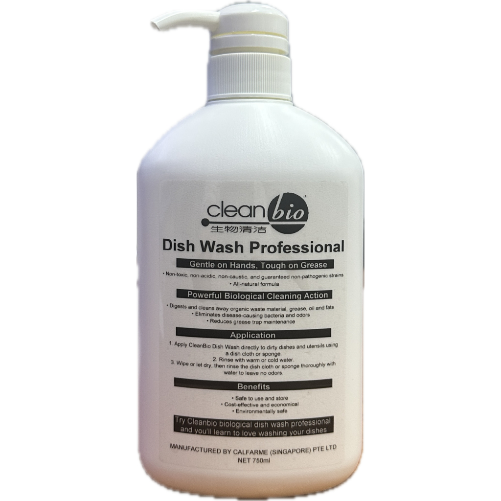 CLEANBIO™ DISH WASH PROFESSIONAL | Powerful Biological Cleaning Formula ...