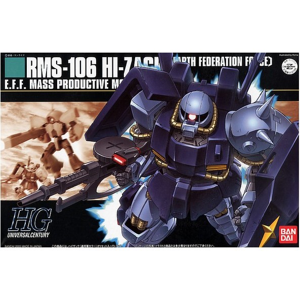 Bandai HG Gundam Gunpla HGUC RMS-106 Hi-Zack (Earth Federation Color) | Shopee Singapore