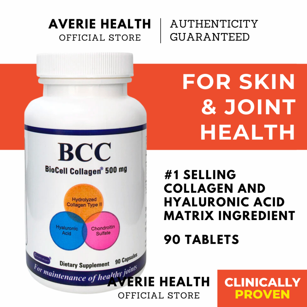 BCC BioCell Collagen 500mg Capsules 90s | Skin, Joint & Cartilage ...