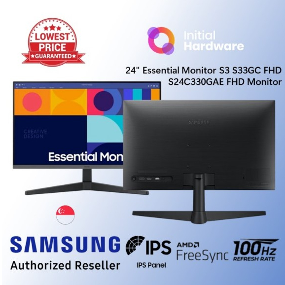 LOWEST PRICE Samsung 24" FHD Monitor with bezel-less design ...
