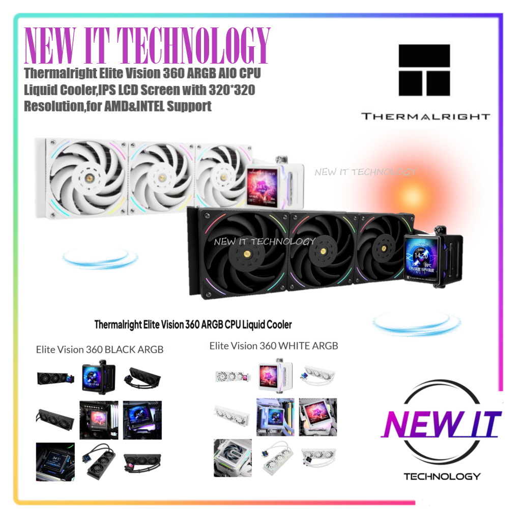 Thermalright Elite Vision & Stream Vision & HYPER Vision & Grand Vision ...