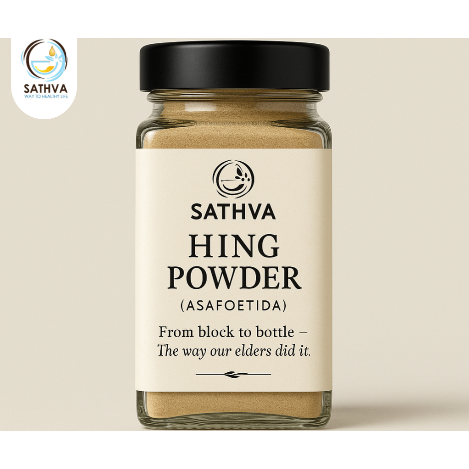 Sathva Hing Powder / Asofoetida - 80g (Made from solid hing block ...