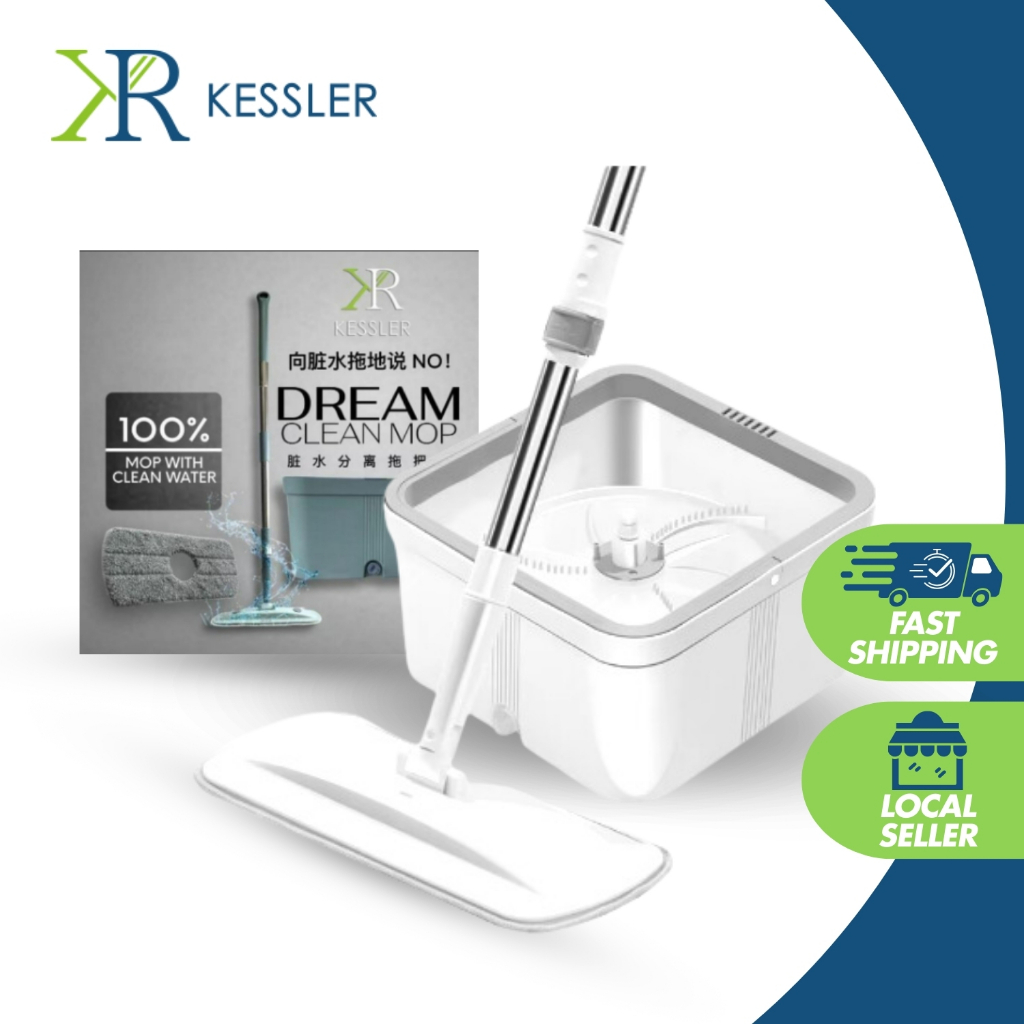 [Kessler] Dream Mop Clean Water Mop | 100% Mop with Clean Water ...