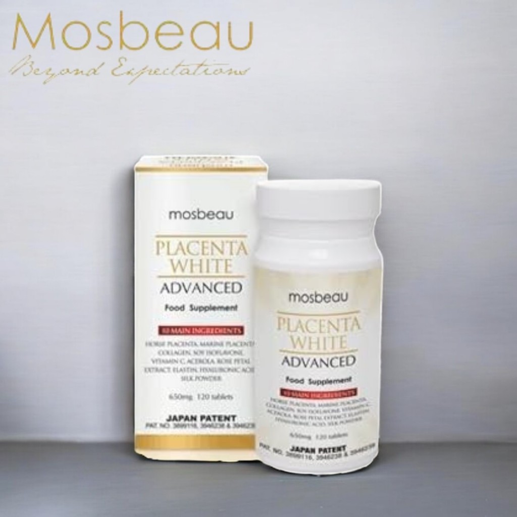 【Direct From Japan】Mosbeau Placenta White Advanced650mgx120tablets ...