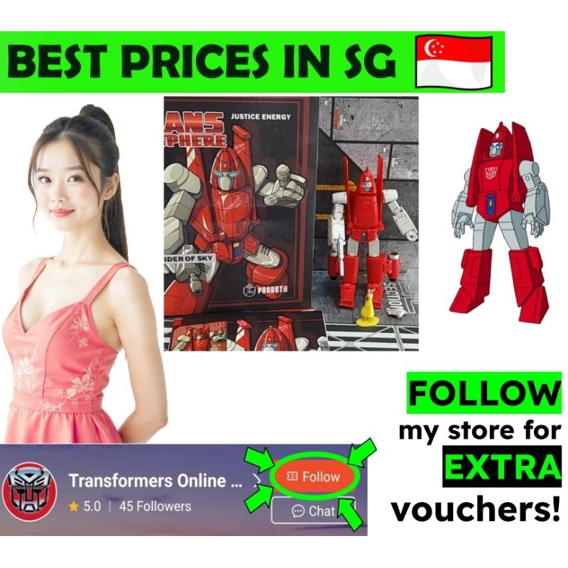 powerglide mp ko transformer PT01M m-01 m01 dx9 richtofen ko | Shopee ...