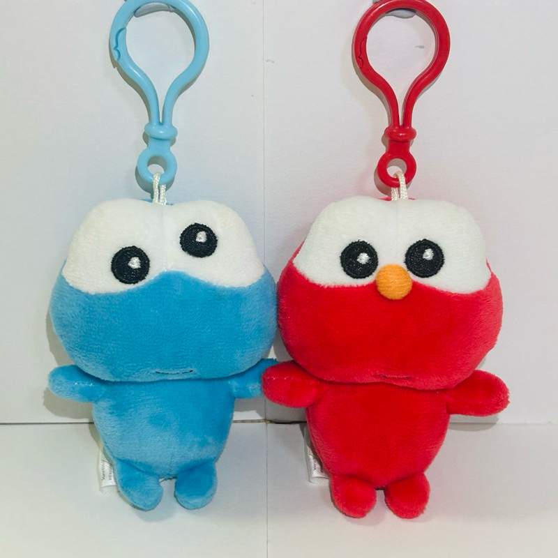 123 Sesame Street Elmo Cookie Monster Cute Plush Toy/Soft Toy/Stuffed ...
