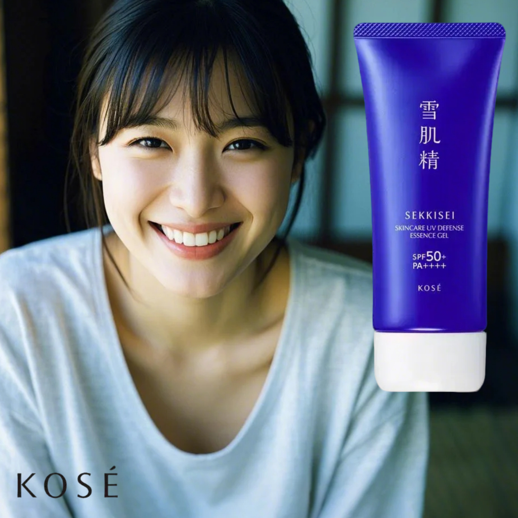 【Direct From Japan】KOSE SEKKISEI UV Defense Essence Gel Sunscreen 90g SPF50+/PA++++ MADE IN ...
