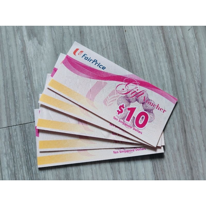 NTUC Fairprice Physical vouchers / supermarket | Shopee Singapore