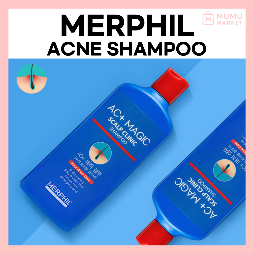 [MERPHIL] AC+ Magic Shampoo for Seborrheic Scalp | Anti-Dandruff ...