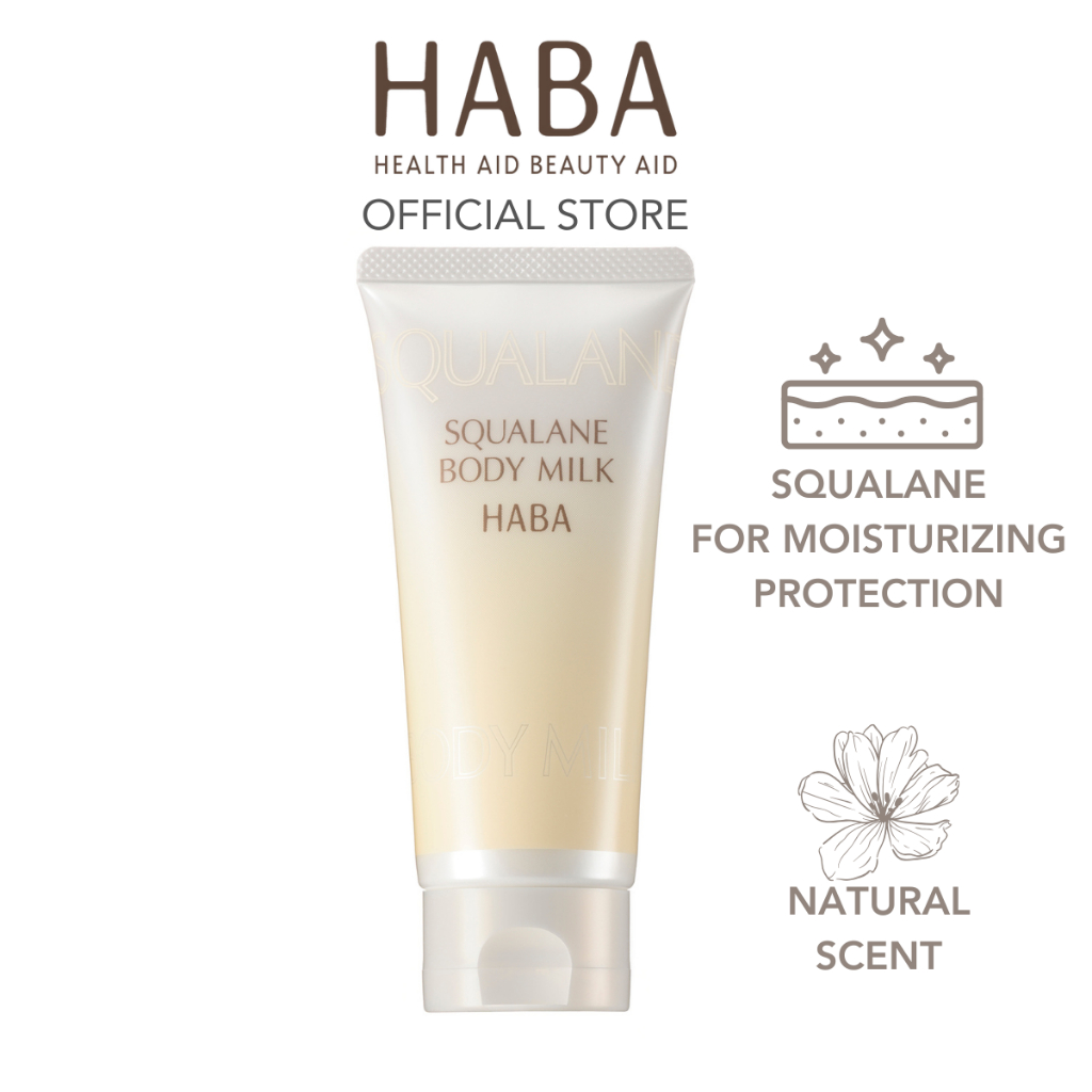 HABA Additive-free Squalane Body Milk 100g | Shopee Singapore