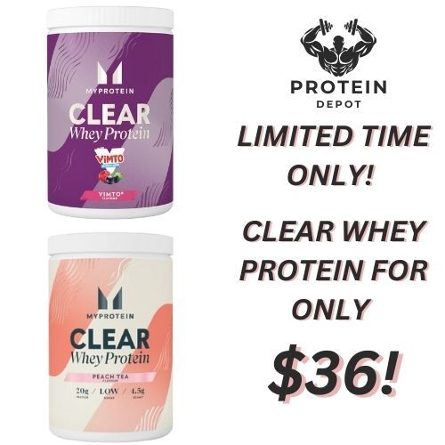 MYPROTEIN CLEAR WHEY PROTEIN POWDER (20 SERVINGS, MULTIPLE FLAVOURS ...