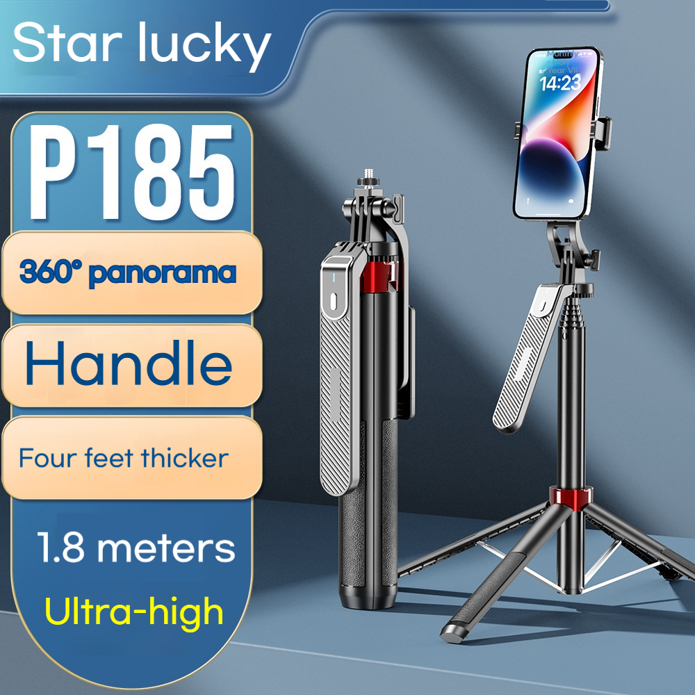 P185 P180 gimbal 1800mm Wireless Selfie Stick Tripod Stand Foldable ...