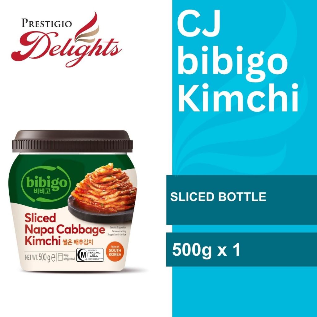 CJ bibigo Kimchi Sliced bottle 500g | Shopee Singapore