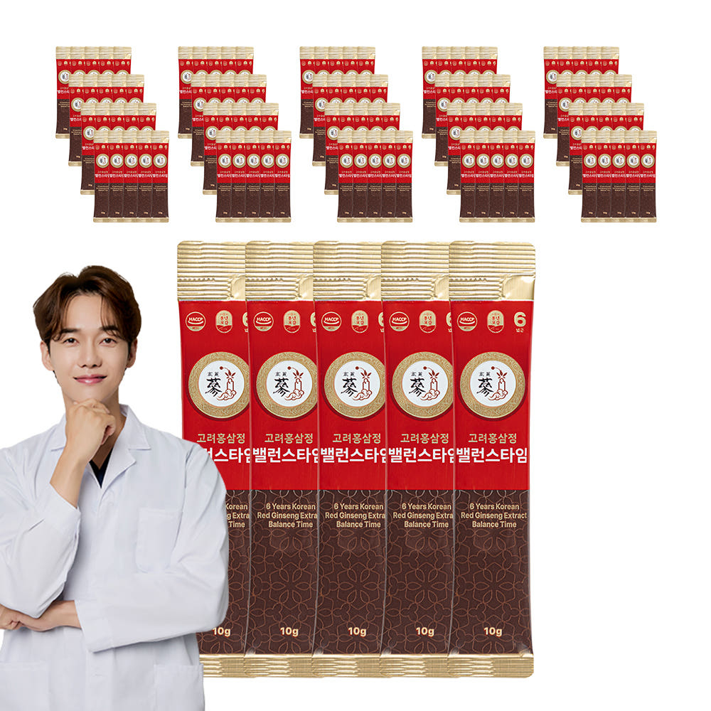 Korean Red Ginseng Extract Stick 6 Years Best Immunity For Family ...