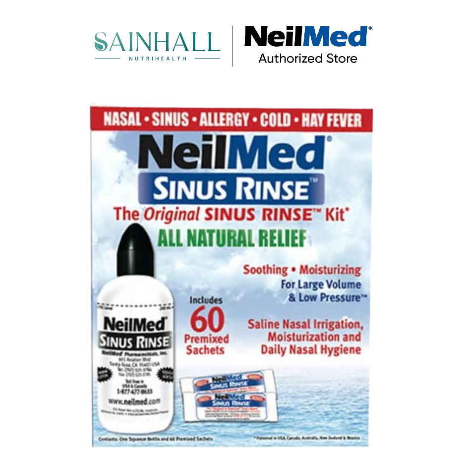 Neilmed SINUS RINSE, 60/120 Sachets | Shopee Singapore