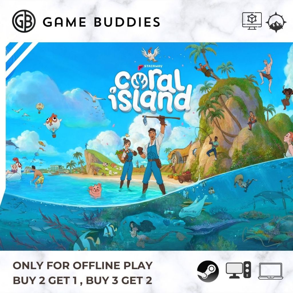Coral Island Game ( Offline ) Steam PC Original | Shopee Singapore