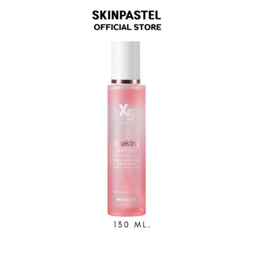 Skinpastel X5 Advanced Retinol Shaking Skin Toner (130ml) | Shopee Singapore