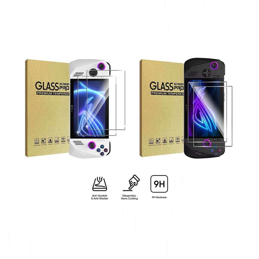 [ 2 Pack ] Matte 9H HD Tempered Glass Screen Protector Film for ASUS ...