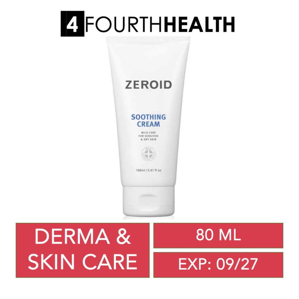 [EXP 09/27] Zeroid Soothing Cream - for ezcema prone skin | Shopee ...