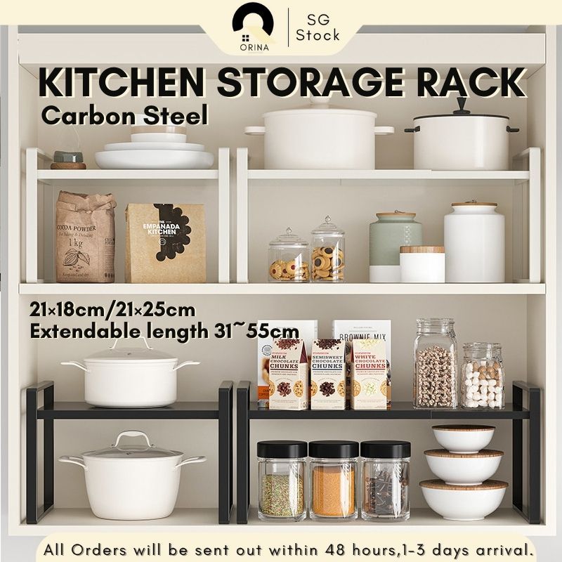 [SG] Kitchen Shelf Cabinet Kitchen Rack Multifunction Storage Rack ...