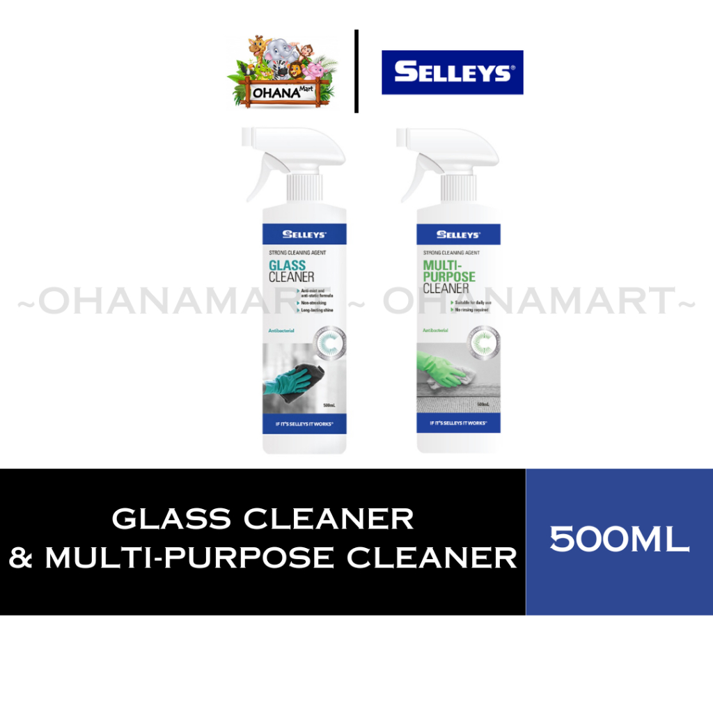 SELLEYS® Glass Cleaner , Multi-Purpose Cleaner 500ml | Shopee Singapore