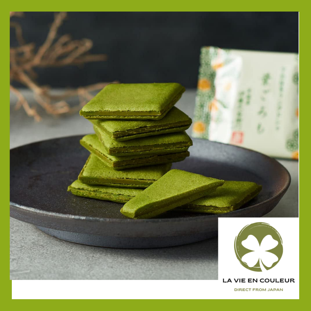 Ito Kyuemon Uji Matcha Chocolate Langue de Chat Leaf Goro 10 Pieces ...