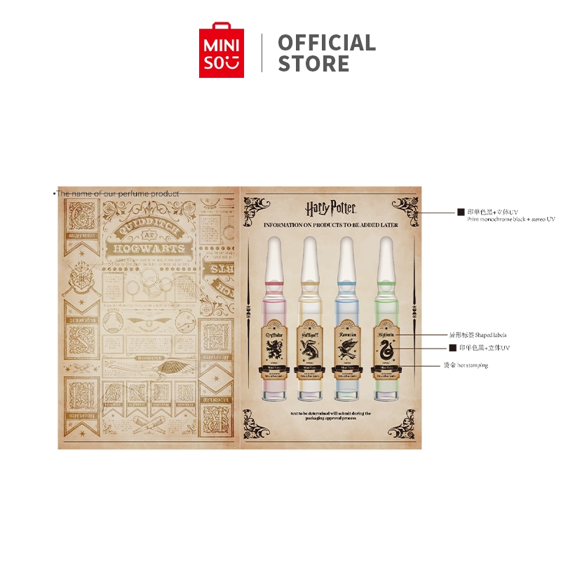 MINISO Harry Potter Mini Tube Perfume Gift Set | Shopee Singapore