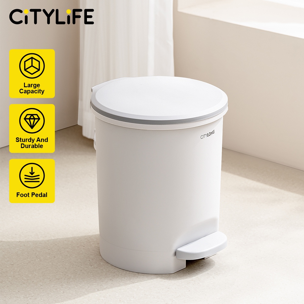 Citylife 10L/12L Rubbish Bin Waste bin dustbin Trash Bins Garbage Bin ...