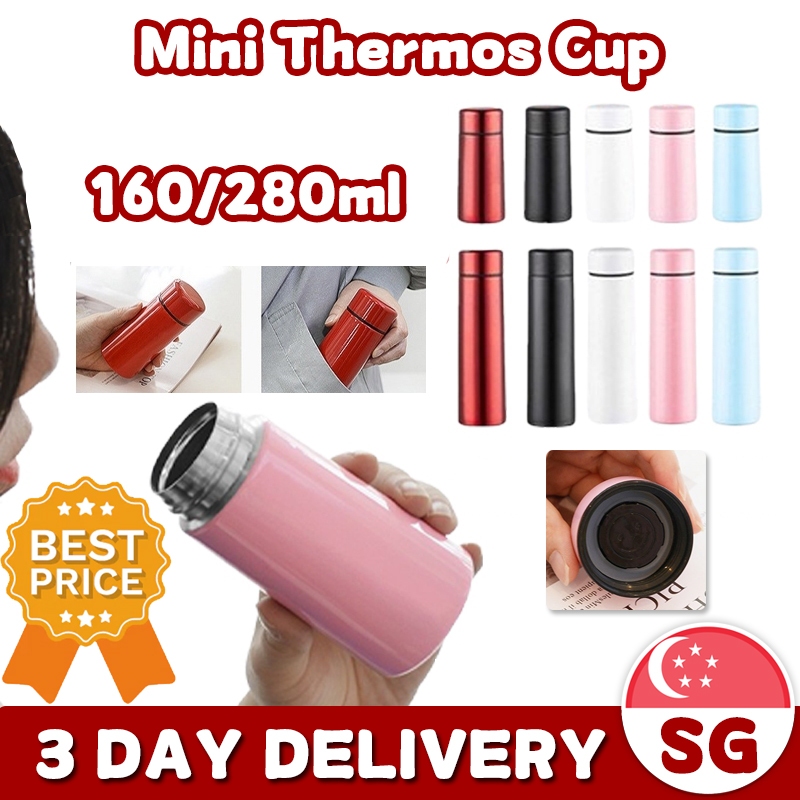 🔥Local Stock🔥 Mini Thermos Flask 304 Stainless Steel Bottle Portable ...