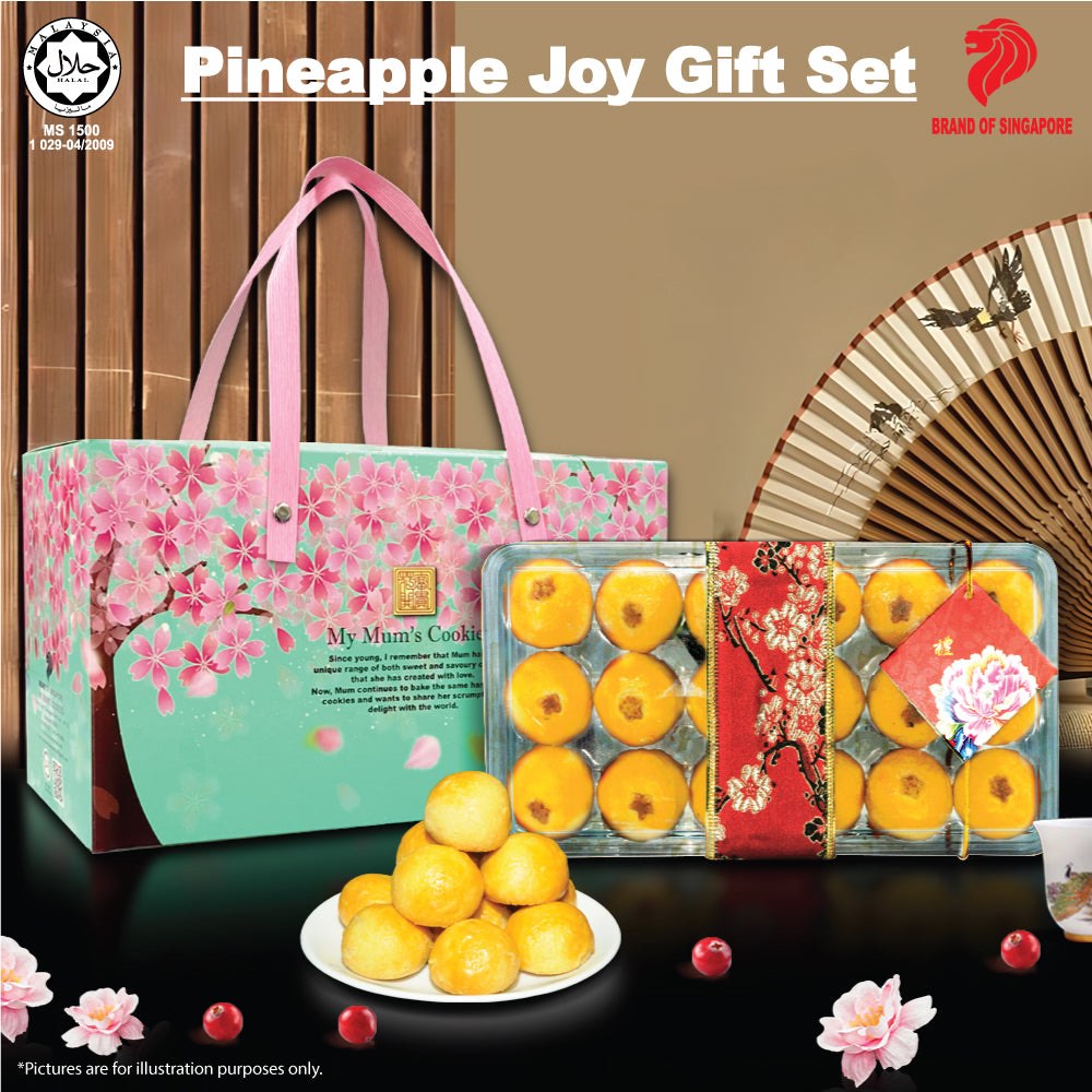[My Mum's Cookies CNY Pineapple Joy Gift Set | Shopee Singapore