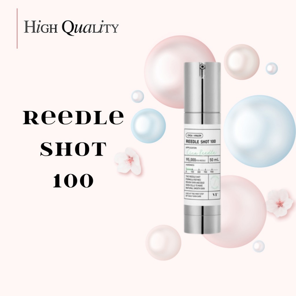 VT CICAReedle Shot 100, Daily Night Exosome, Microneedling Serum ...