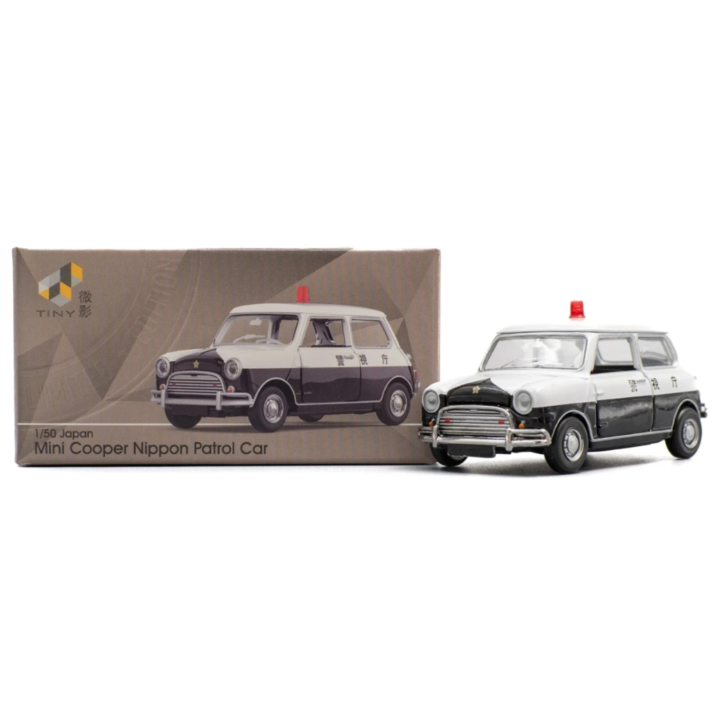 Tiny City 1/50 Die-cast Model Car - Mini Cooper Nippon Patrol Car ...