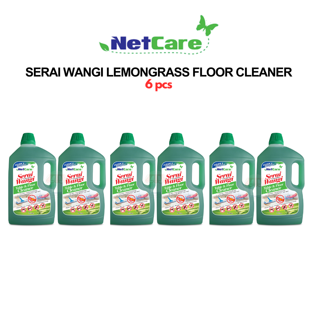 NETCARE Serai Wangi Lemongrass Floor Cleaner 3L 2pcs, 6pcs | Shopee ...